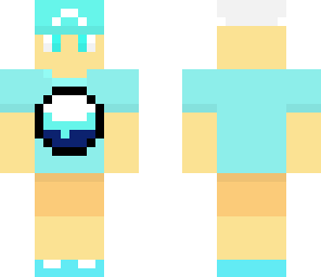 Pokemon Water Trainer | Minecraft Skin