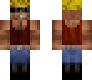 duke nukem | Minecraft Skins