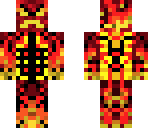Fire Chestplate | Minecraft Skins