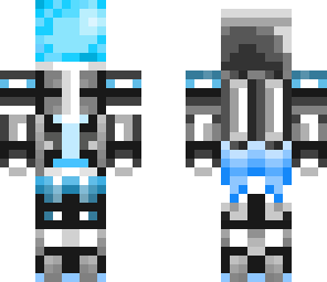 Ice TrueMU Remade Helmet | Minecraft Skin