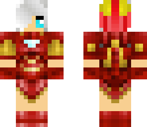 Iron Man Girl | Minecraft Skin