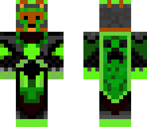 Creeper Overlord bear version | Minecraft Skin