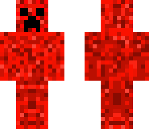 Red Pimpin Creeper | Minecraft Skin