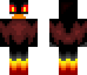 Fire Monster | Minecraft Skin