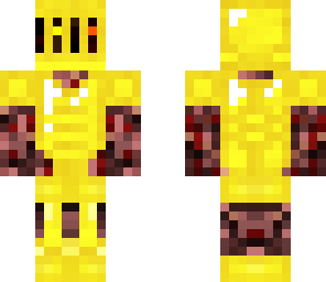 nether gold armor | Minecraft Skin