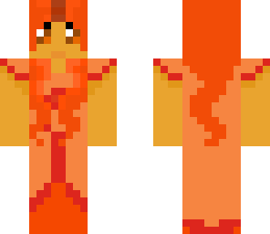 Adventure Time Fire Flame Princess Minecraft Skins