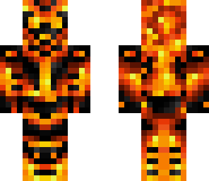 Flame Fire | Minecraft Skin