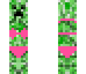 Creeper Bikini | Minecraft Skins