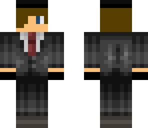 Subvention in Suit with Fedora and gloves | Minecraft Skin