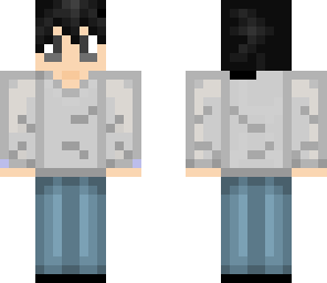 deathnote anime l | Minecraft Skins