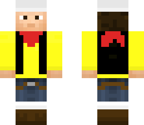 Lucky Luke | Minecraft Skin