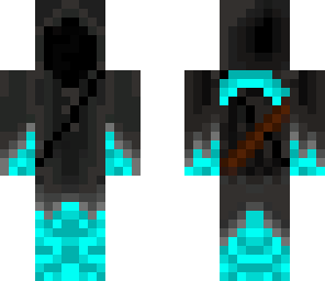 aqua death lord | Minecraft Skin