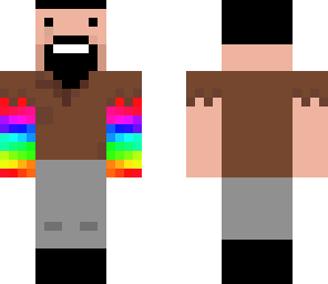 young Notch with markers | Minecraft Skin