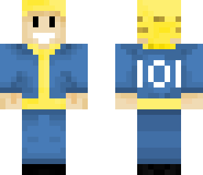 Fallout Vault-Tec Mascot | Minecraft Skin