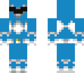 Blue Power Ranger | Minecraft Skin