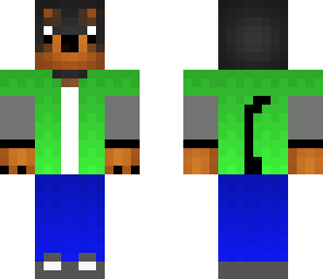 dog face | Minecraft Skin