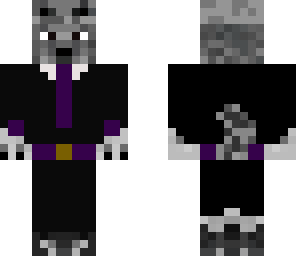 wolf in suit | Minecraft Skin
