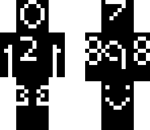 Numbers | Minecraft Skin