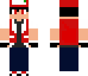 Red pokemon | Minecraft Skin