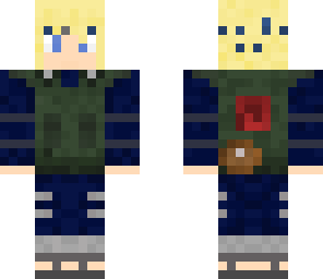 Minato Namikaze | Minecraft Skin