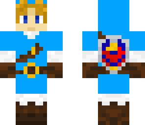 4 Swords Link BLUE | Minecraft Skin