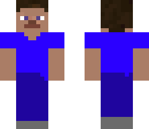 Blue Steve | Minecraft Skin