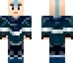 Aang in waterbending armor | Minecraft Skin