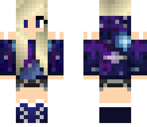 Galaxy Girl | Minecraft Skin