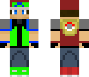pokemon trainer | Minecraft Skins