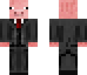 pig in a suit | Minecraft Skin