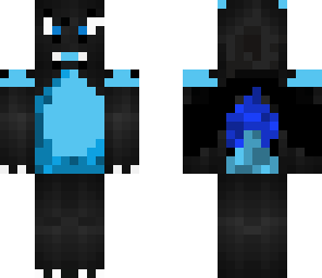 Mega-Charizard X | Minecraft Skin