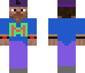 crazy steve | Minecraft Skin