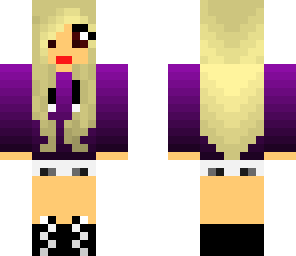 cute night girl | Minecraft Skin