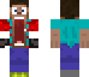 Scared Steve | Minecraft Skins
