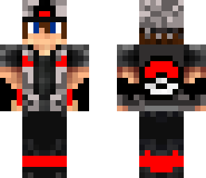 dresseur rouge pokemon by Poizon 2 | Minecraft Skin
