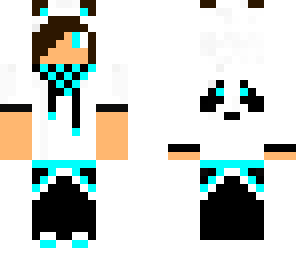 cute panda boy | Minecraft Skin
