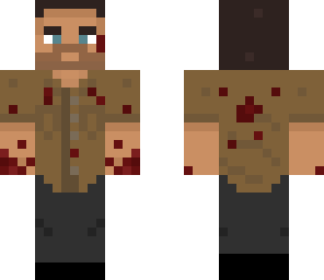 Rick the walking dead minecraft skin - erodiki