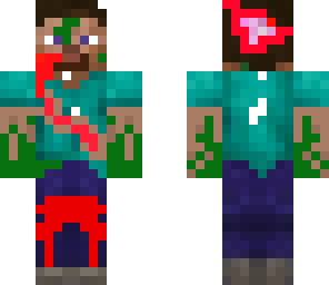 dead steve | Minecraft Skin