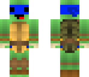 blue ninja turtle skin | Minecraft Skin