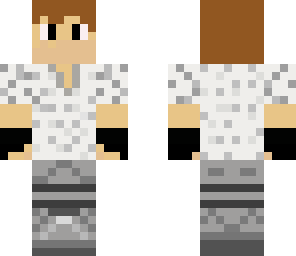 the updated snow warrior | Minecraft Skin