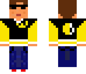 Letterman Jacket Teen | Minecraft Skin