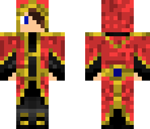 Red mage | Minecraft Skin