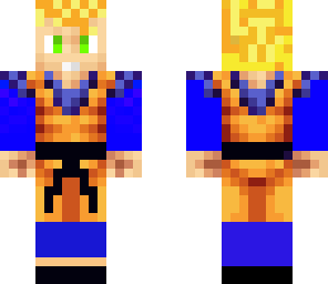 Goten Ssj Minecraft Skins