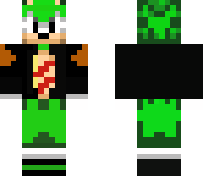 Scourge The Hedgehog | Minecraft Skin