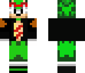 Scourge The Hedgehog | Minecraft Skin