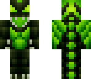 Green Demon | Minecraft Skin