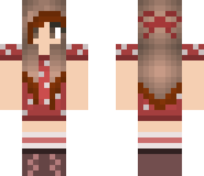 Minnie Mouse Base Minecraft Skins