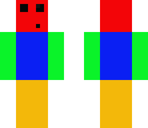 multicolour slime | Minecraft Skin