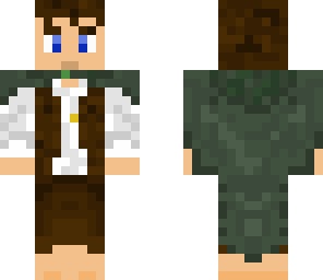 Frodo Baggins Ring Bearer 1 | Minecraft Skin