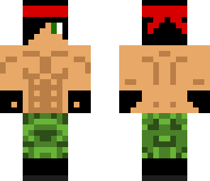 Rambo | Minecraft Skin